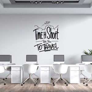 Travel Plane Wall Decal,travel Tours Wall Sticker,travel Wall Decor ...