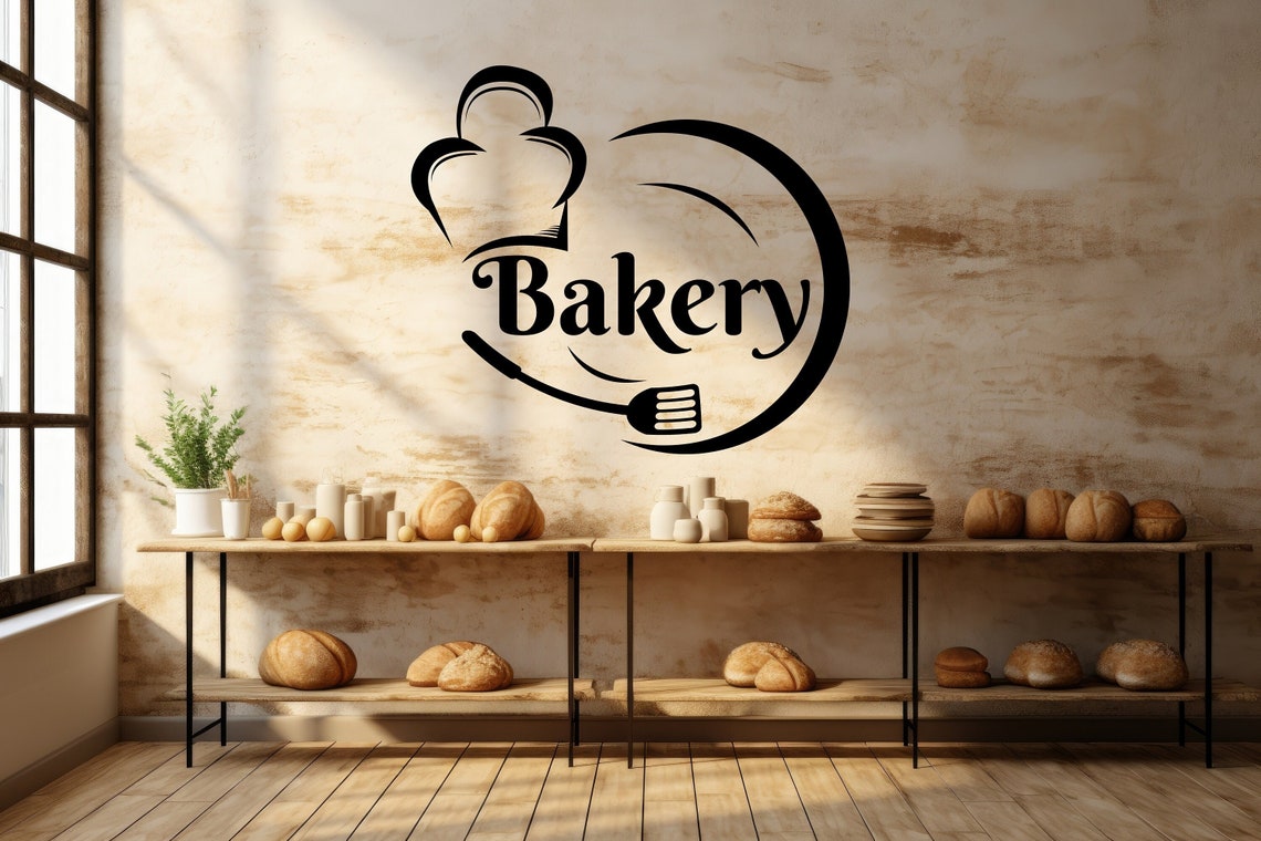 Bakery Shop Wall Decal,bakery Wall Decal,bakery Store Wall Sticker,shop ...