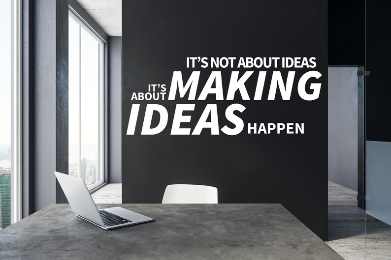 Office Wall Decal,teamwork Wall Decal,office Wall Art,motivational Art ...