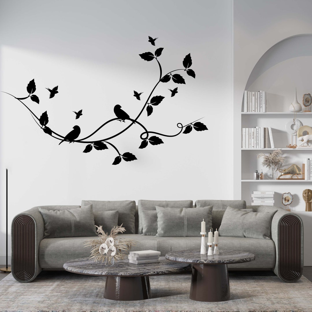 Decorative Tree Brunch Wall Decal,tree Wall Sticker,tree Brunch Wall Decal,tree Wall Decor,home ...