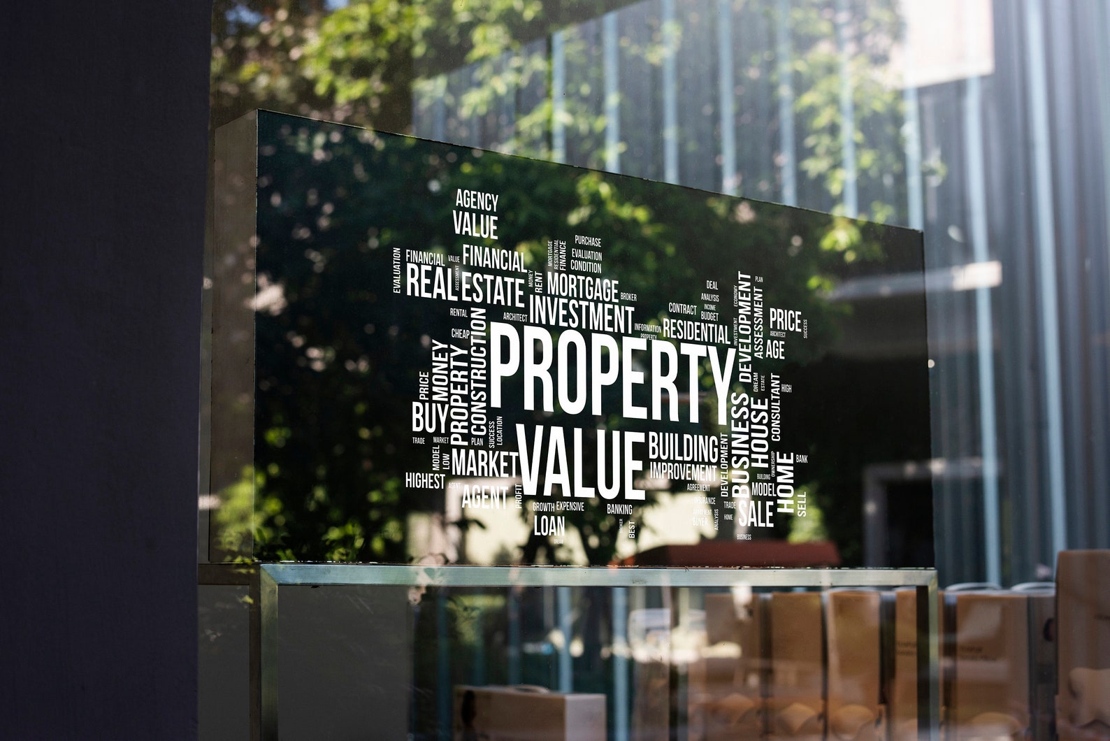 Real Estate Property Wall Decal,sticker Logo for Your Business,property ...