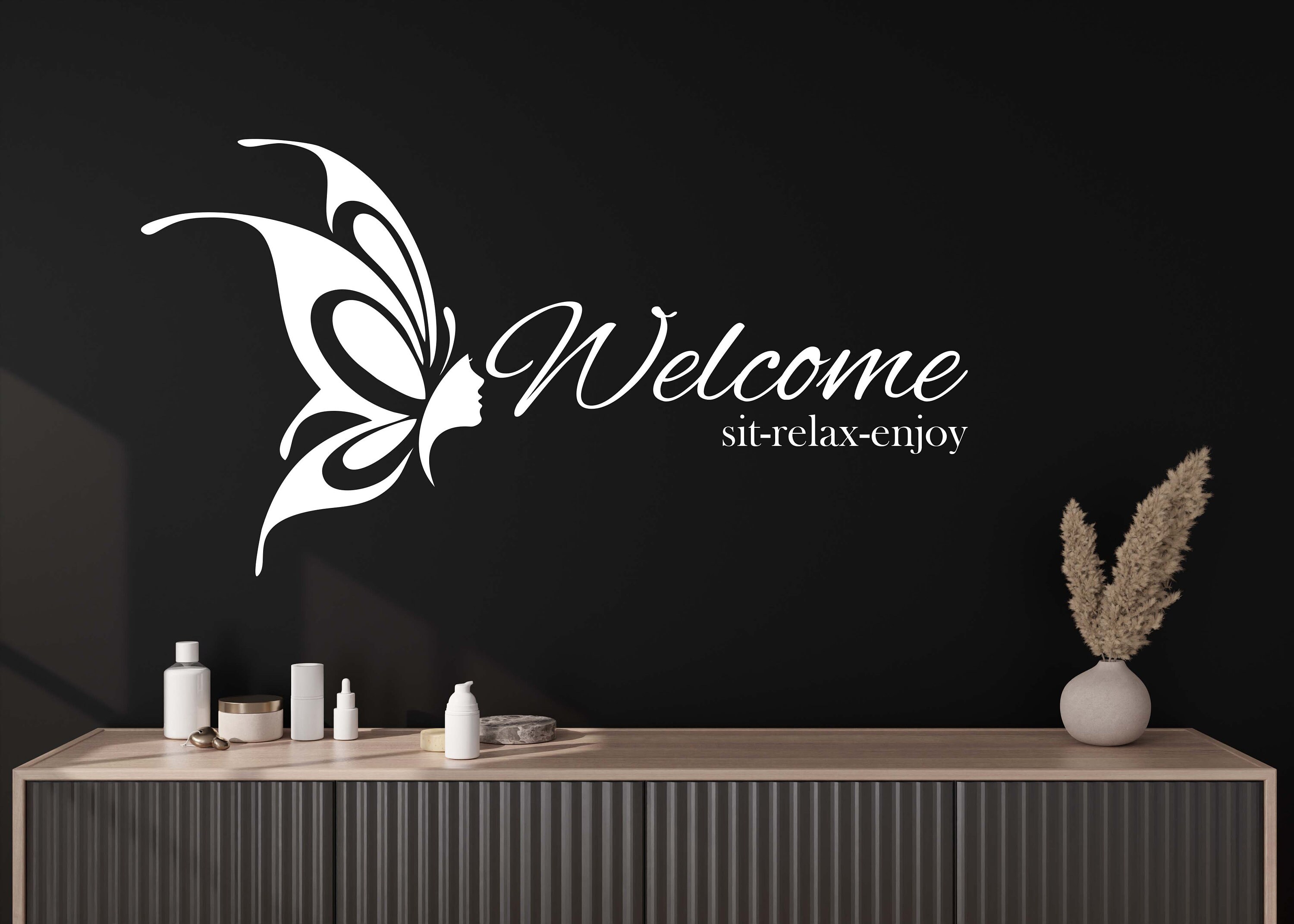 Spa Wall Decal Spa Wall Sticker Spa Wall Art Window Decal Spa Quotes ...