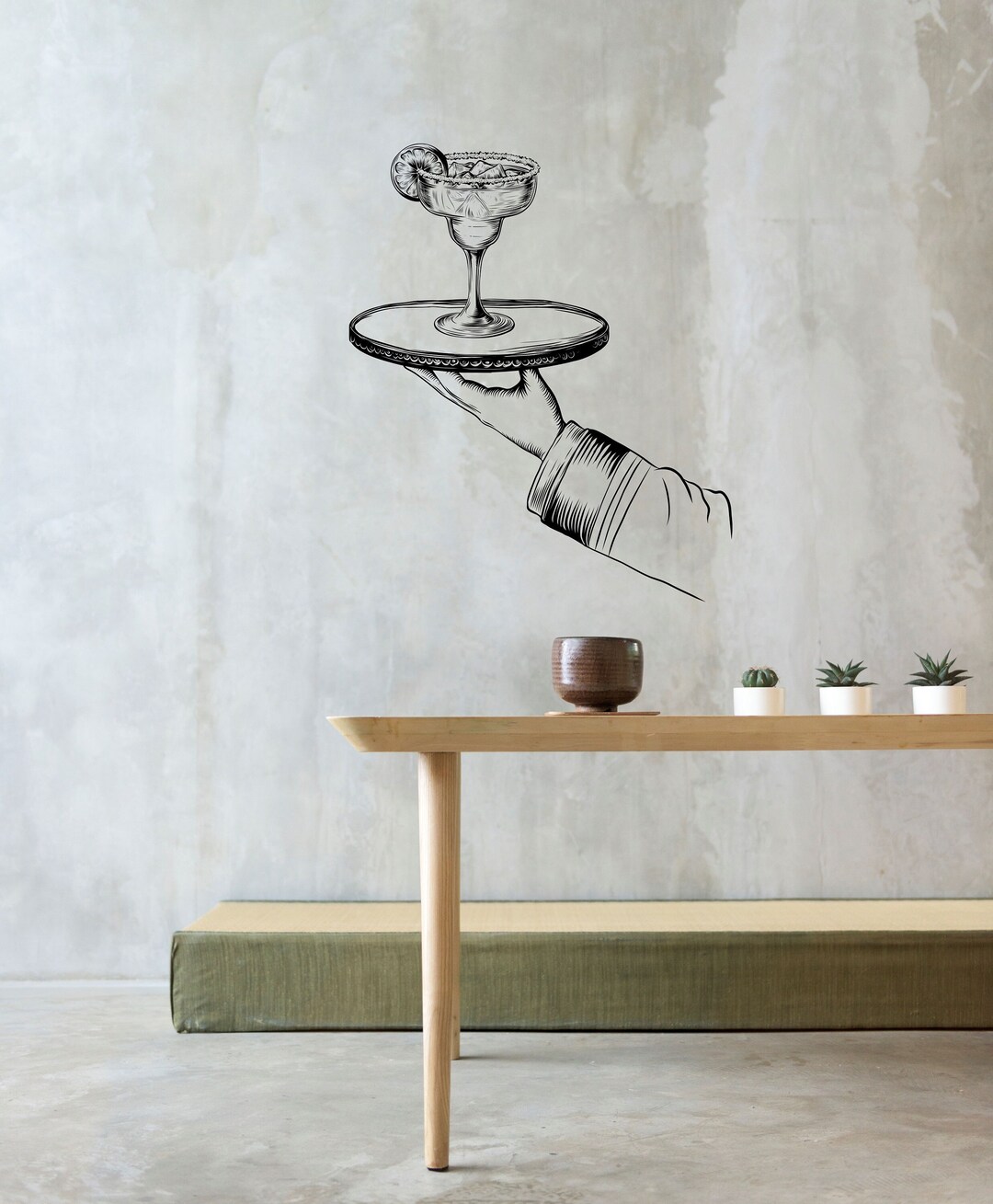 Coctail Bar Logo Wall Decal,coctail Bar Wall Art,coctail Bar Wall Decor ...