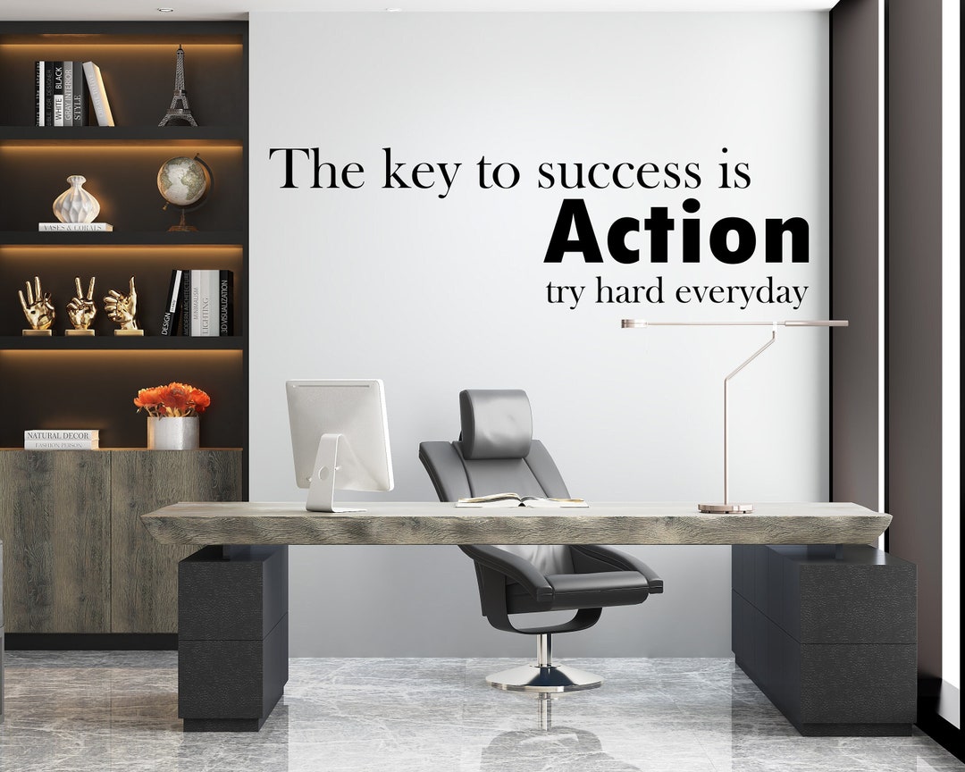 Office Wall Decal,teamwork Wall Decal,office Wall Art,motivational Art ...