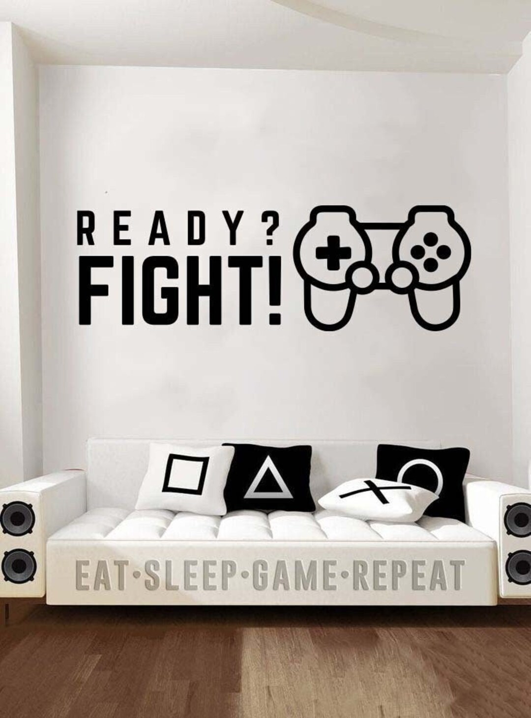 Game Wall Decal Game Wall Sticker Game Wall Decor Game Wall Art Kids ...
