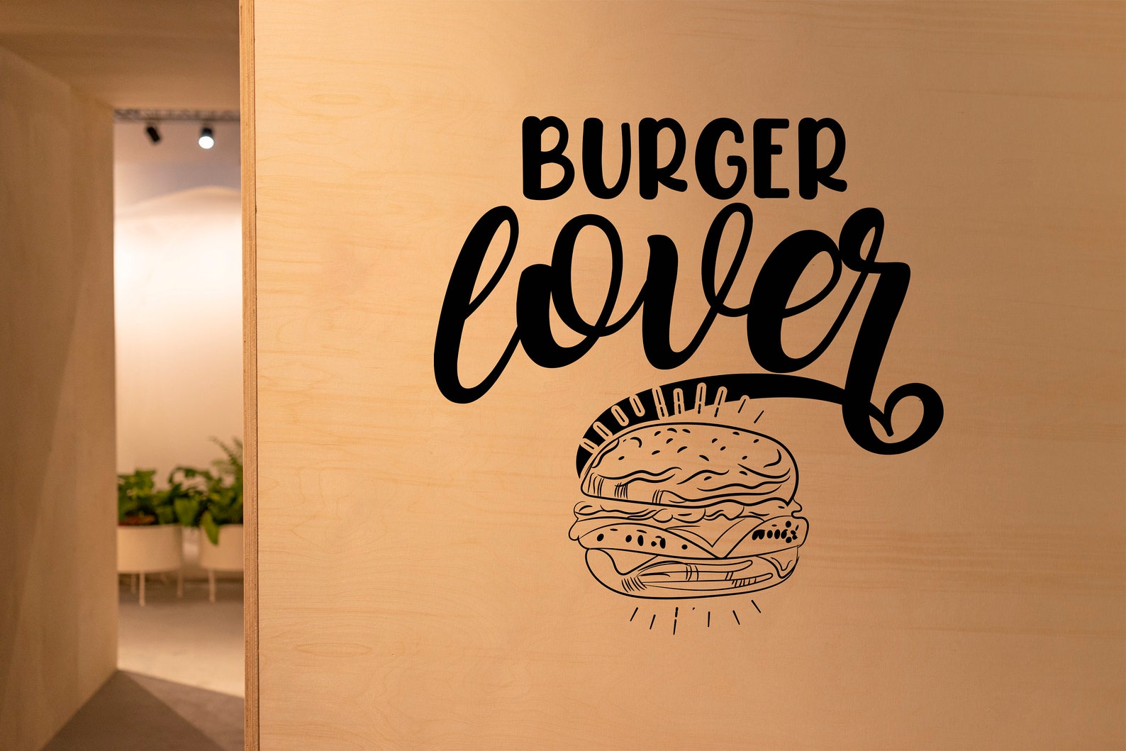 Fast Food Wall Decal,burger Store Wall Sticker,pizza Quotes Wall Art ...