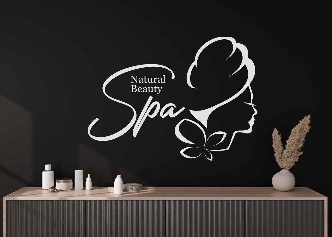 Spa Wall Decal Spa Wall Sticker Spa Wall Art Window Decal Spa Quotes ...