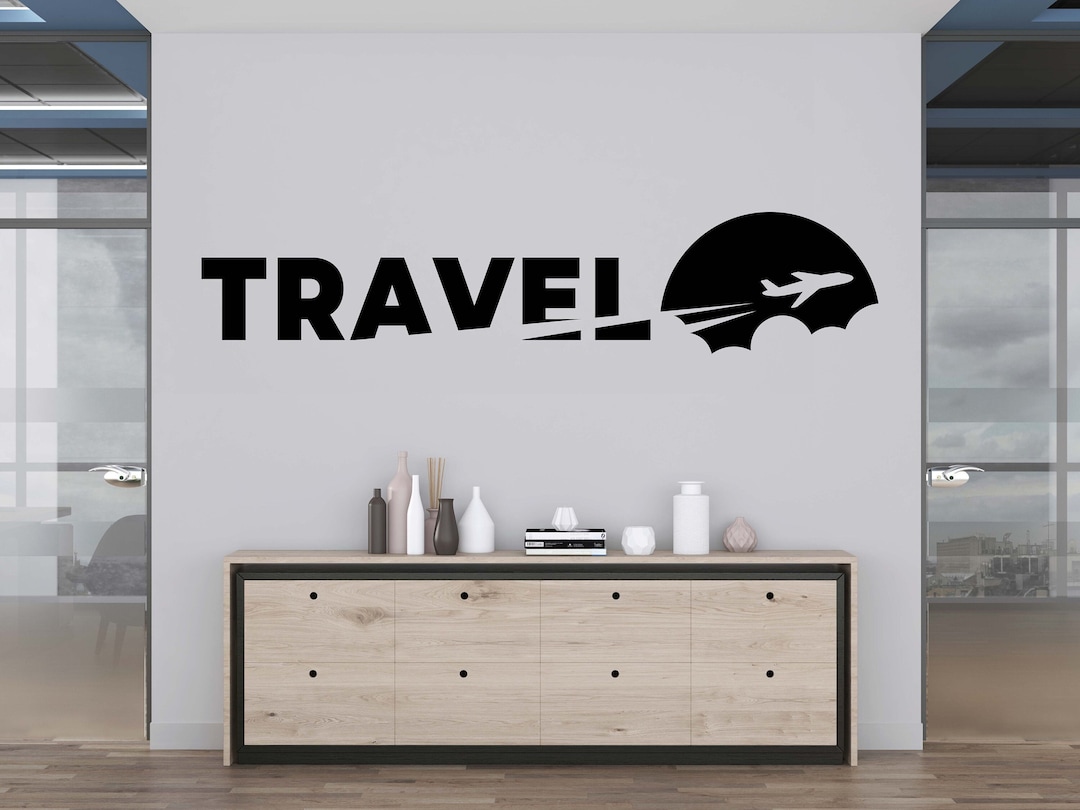 Travel Office Wall Decal,travel Tours Wall Sticker,travel Wall Decor ...