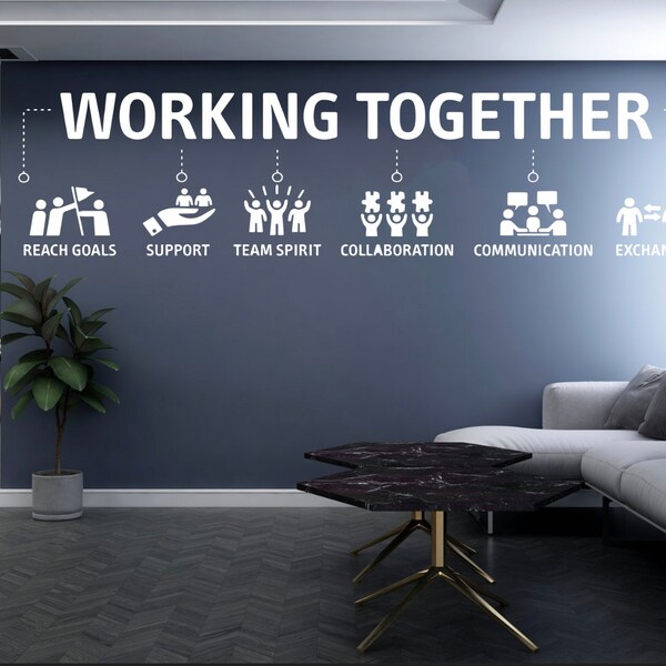 Teamwork Wall Art - Etsy