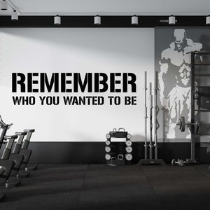 Gym Wall Decal Gym Wall Sticker Gym Wall Art Vinyl Letter Vinyl Decal ...