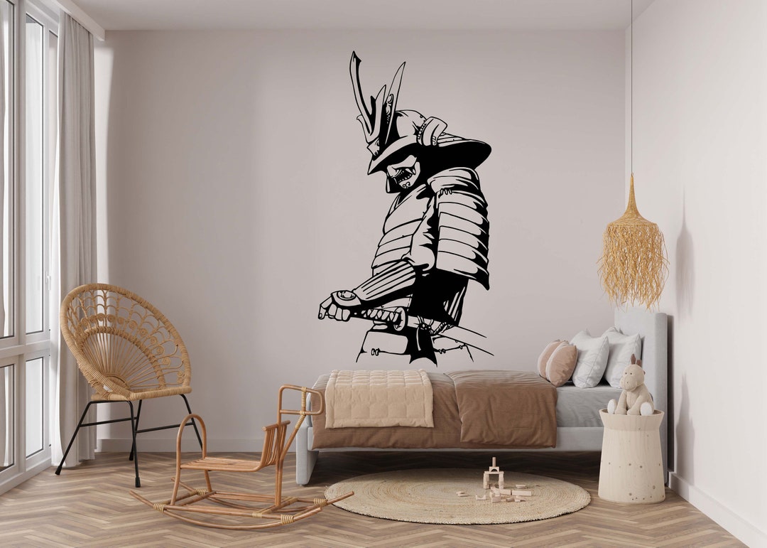 Ninja Wall Decal Ninja Wall Sticker Ninja Wall Decal Ninja Wall Art ...