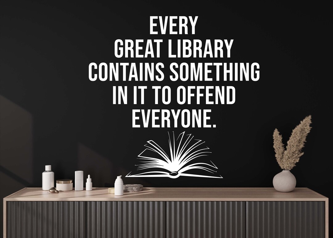 Book Quote Wall Decal,book Lover Wall Decor,book Wall Art,quotes Wall ...