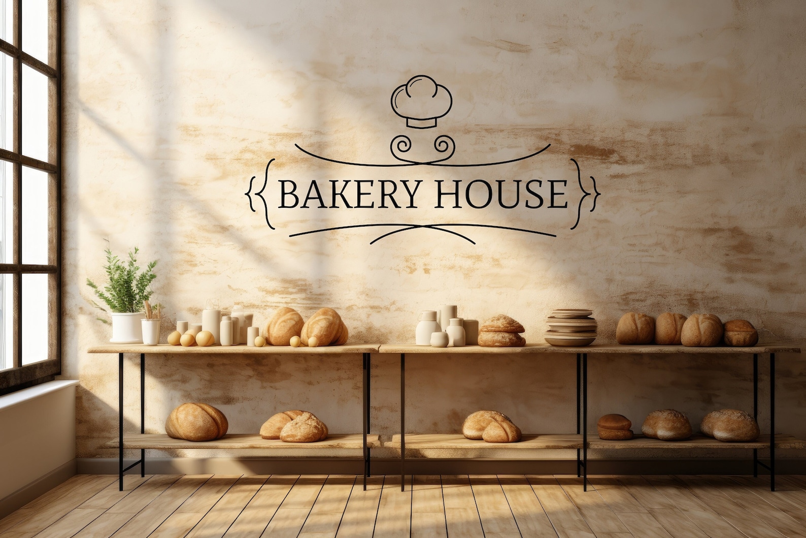 Bakery Shop Wall Decal,bakery Wall Decal,bakery Store Wall Sticker,shop ...