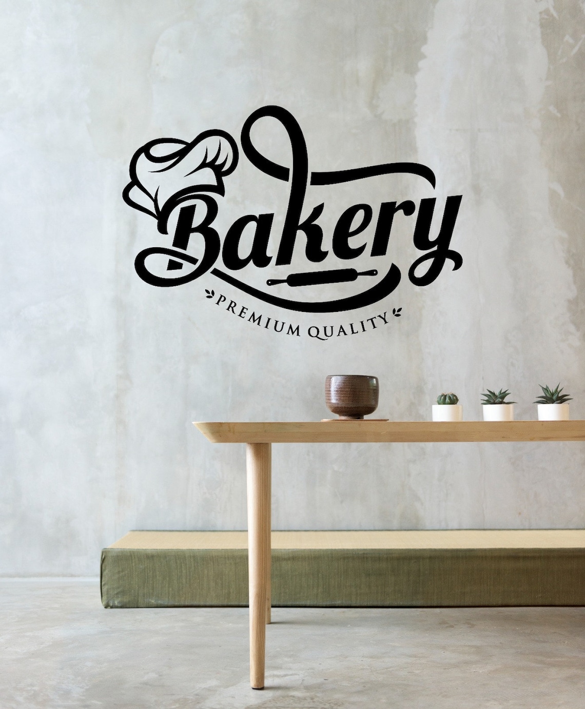 Bakery Shop Wall Decal,bakery Wall Decal,bakery Store Wall Sticker,shop ...