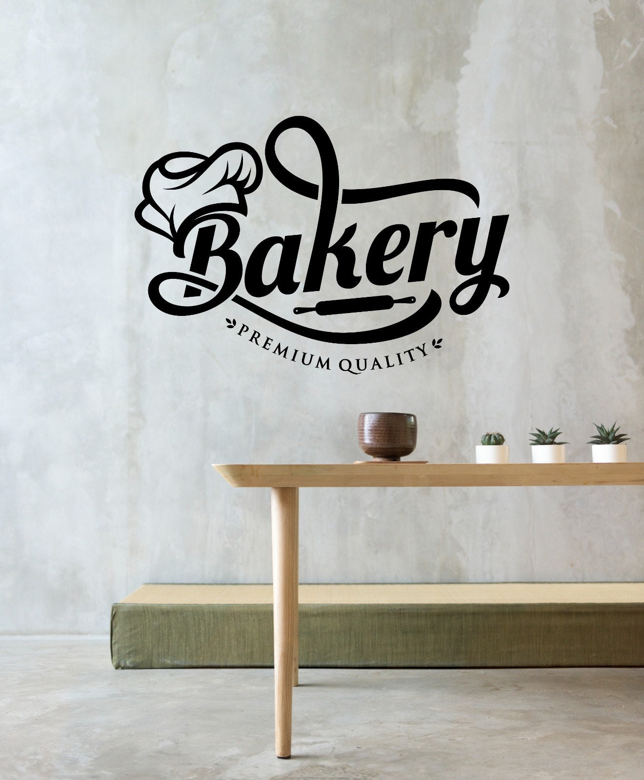 Bakery Shop Wall Decal,bakery Wall Decal,bakery Store Wall Sticker,shop ...