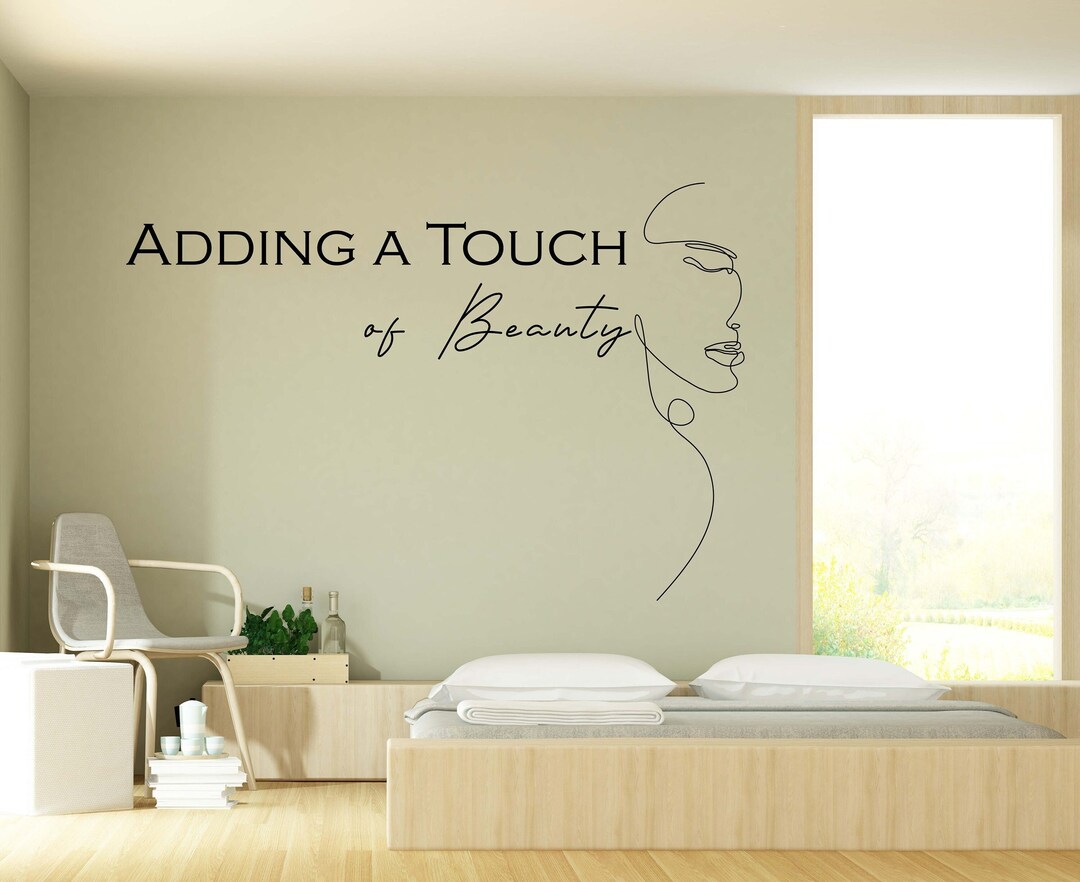 Beauty Salon Wall Decal,aesthetic Wall Sticker,spa Wall Decal,beauty ...