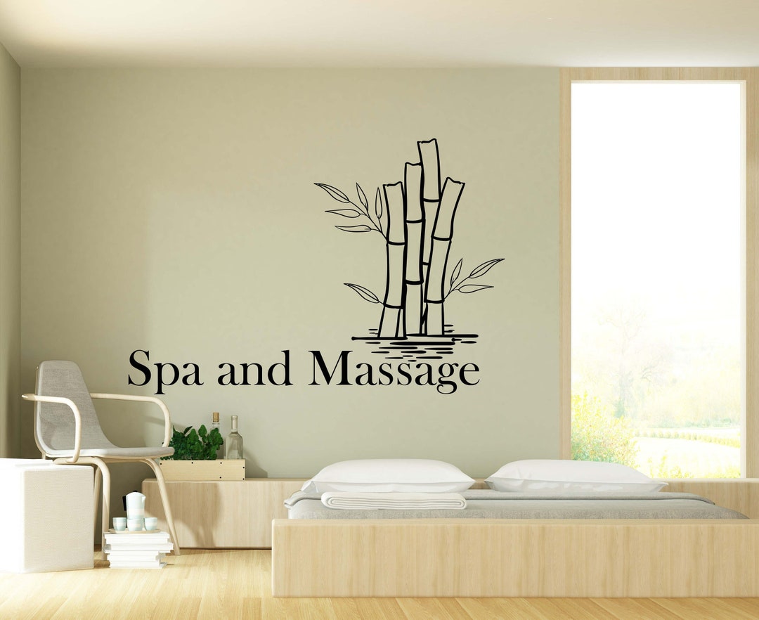 Spa Wall Decal Spa Wall Sticker Spa Wall Art Window Decal Spa Quotes ...