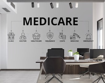 Medical Round Cross Logo Decal Sticker Medical Emergency - Etsy