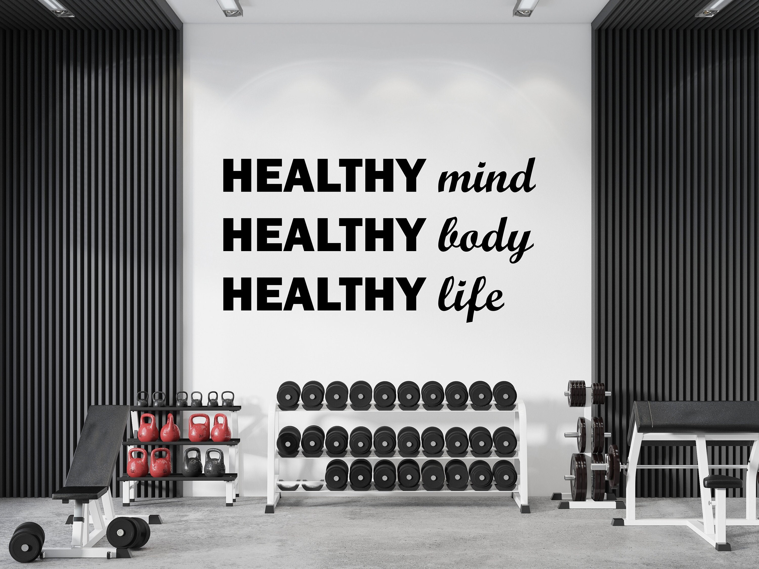 Healthy Body Healthy Mind Poster For Kids