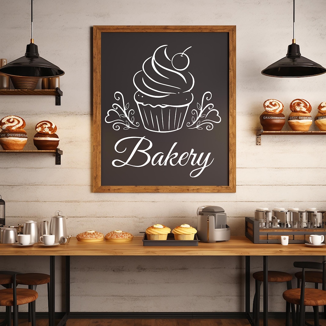 Bakery Shop Wall Decal,bakery Wall Decal,bakery Store Wall Sticker,shop ...