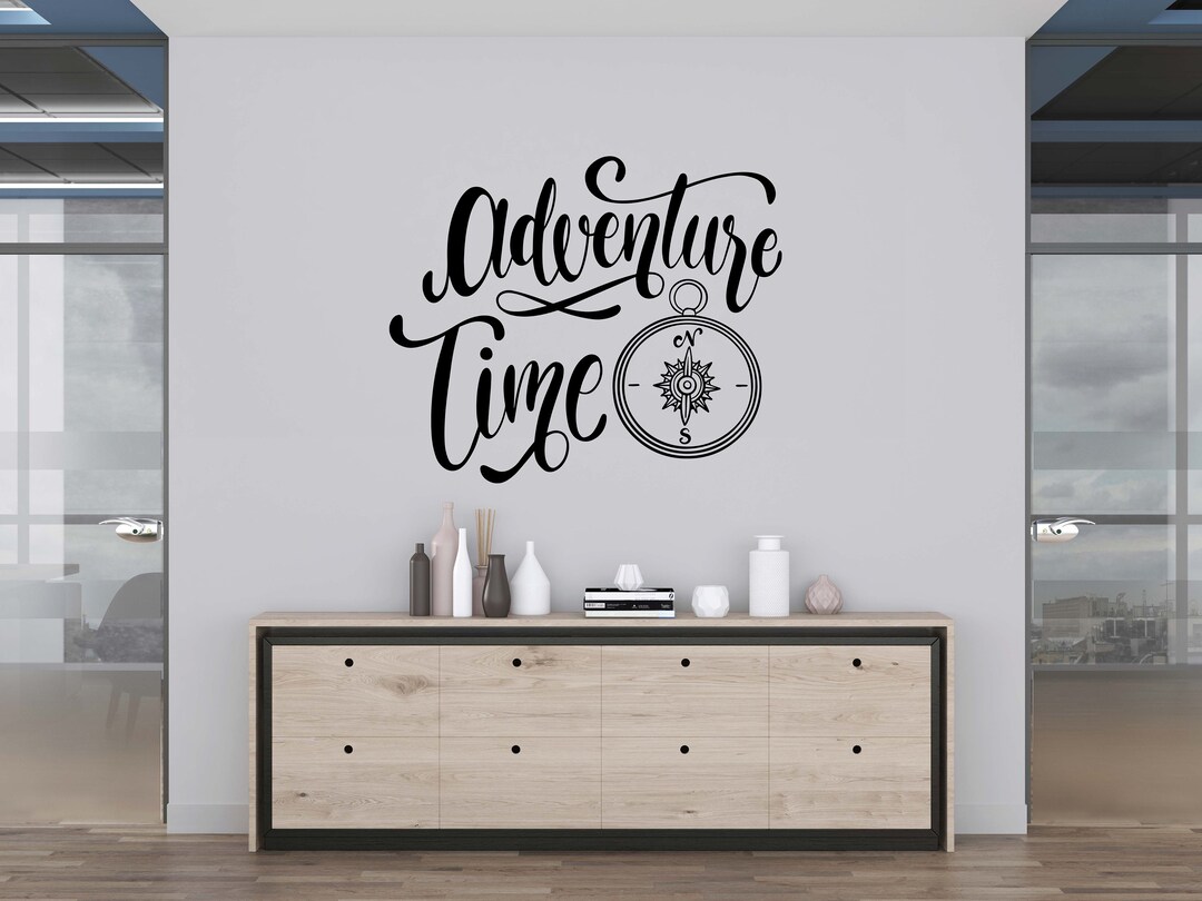 Adventure Quote Wall Decal,adventure Lover Wall Decor,quote Wall Art ...