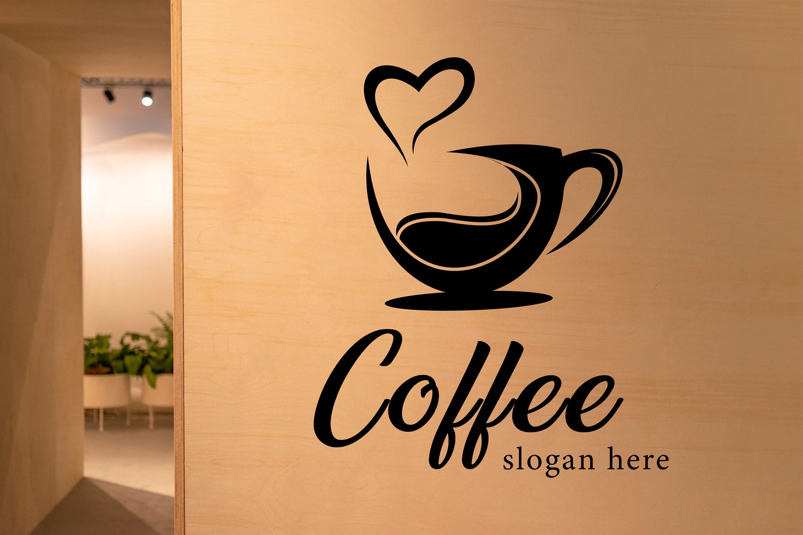 Coffee Wall Decal Coffee Wall Sticker Coffee Shop Wall Art Wall Sticker ...