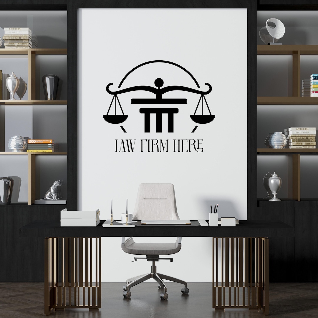 Scales of Justicewall Art Decor, Scales of Justice Art, Law, Law Office ...