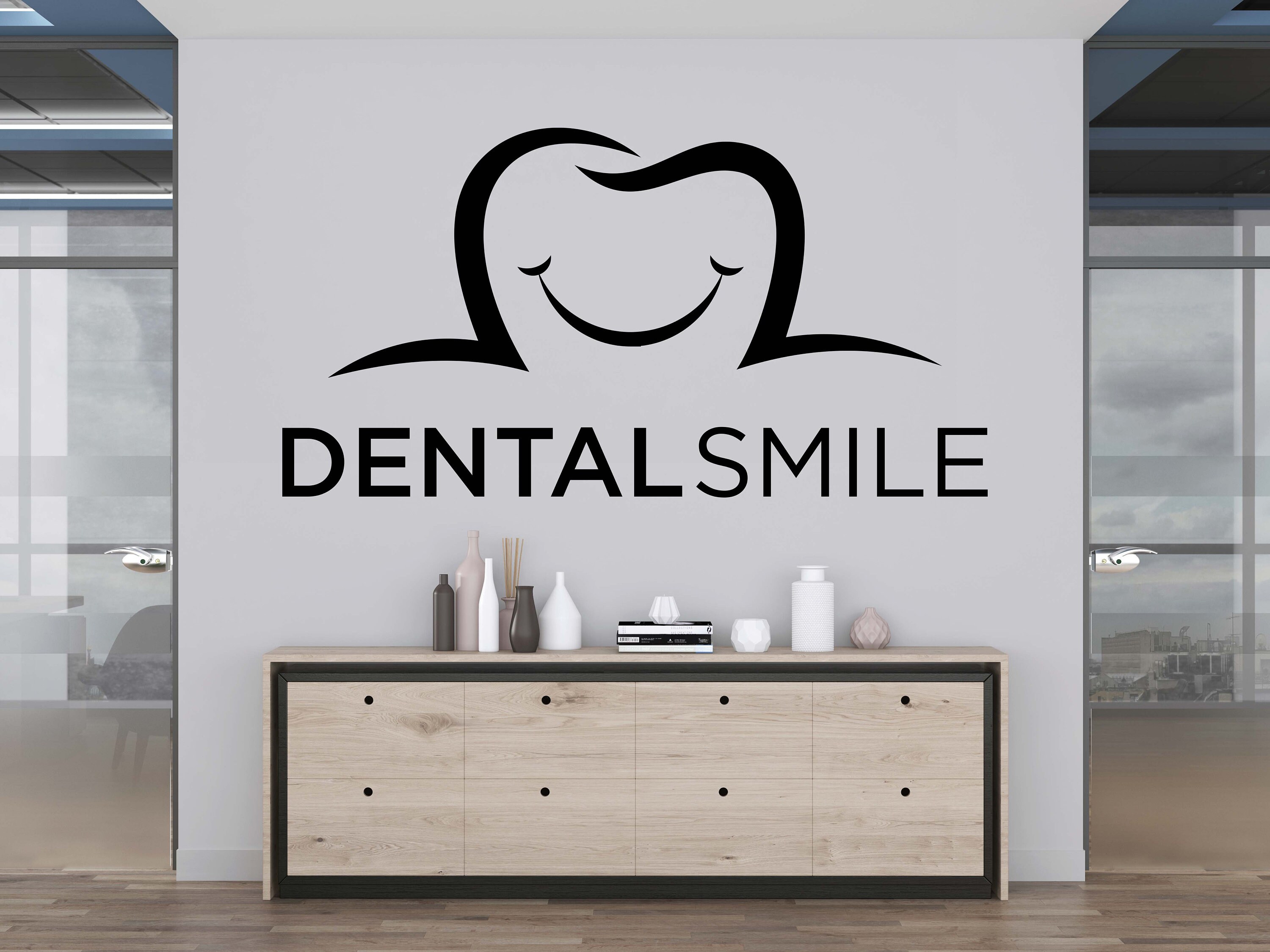 Dental Care Wall Decal Teeth Wall Decal Teeth Wall Sticker Dental Wall ...