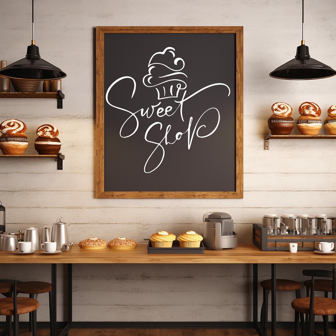 Bakery Shop Wall Decal,bakery Wall Decal,bakery Store Wall Sticker,shop ...