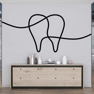 Dental Care Wall Decal Teeth Wall Decal Teeth Wall Sticker Dental Wall ...