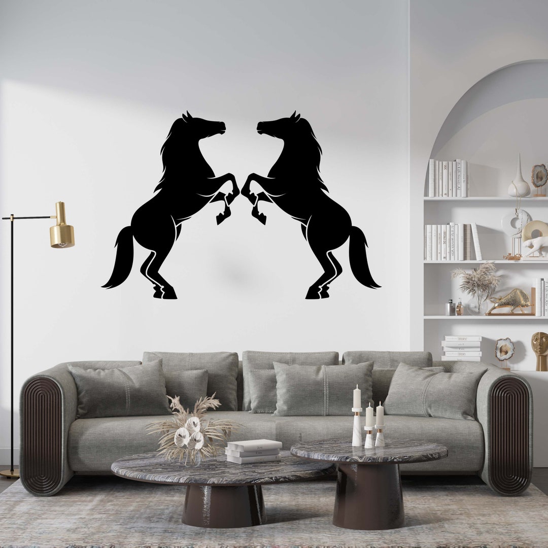Decorative Horse Wall Decal,horse Wall Sticker,home Decor Horse Wall ...