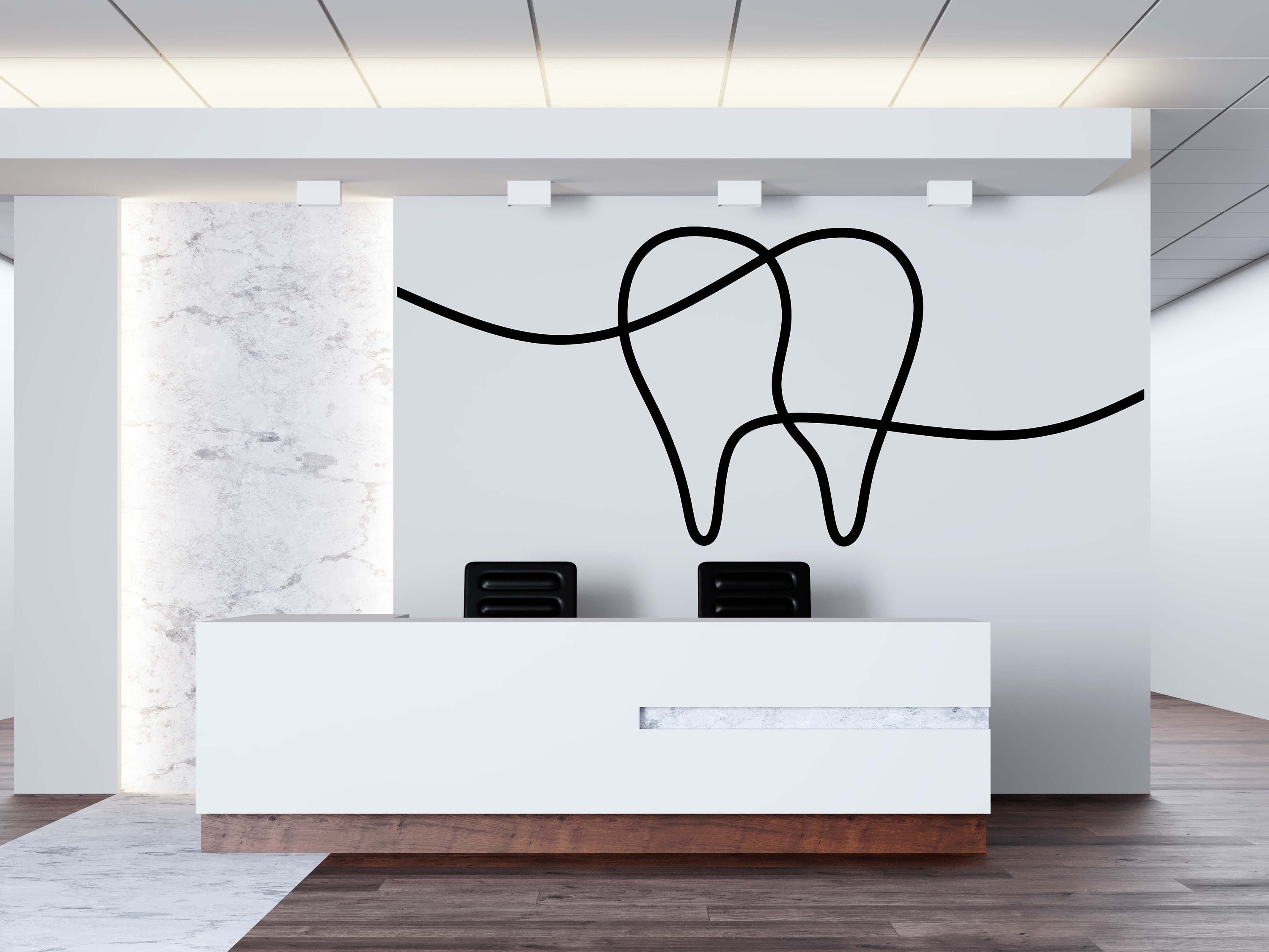 Dental Care Wall Decal Teeth Wall Decal Teeth Wall Sticker Dental Wall ...