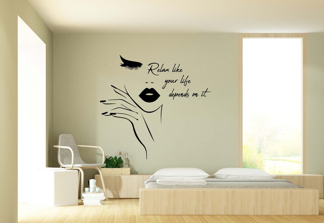 Spa Wall Decal Spa Wall Sticker Spa Wall Art Window Decal Spa Quotes ...