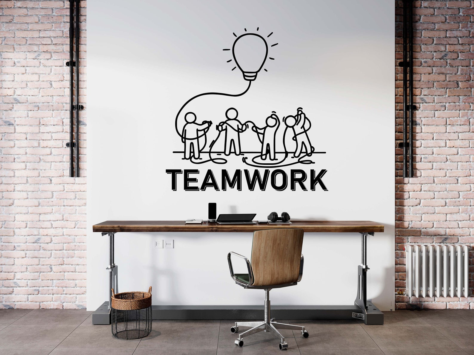Office Wall Decal,teamwork Wall Decal,office Wall Art,motivational Art ...