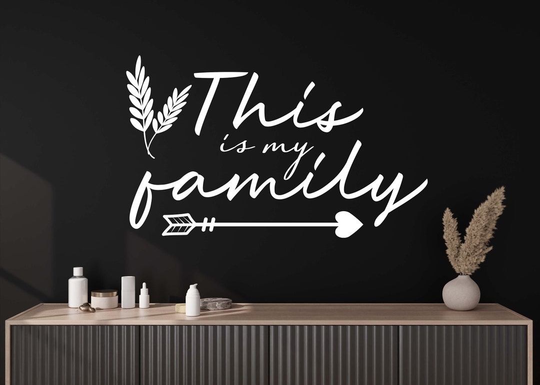 Family Quotes Wall Decal Family Wall Decal Family Quotes Decal Home ...