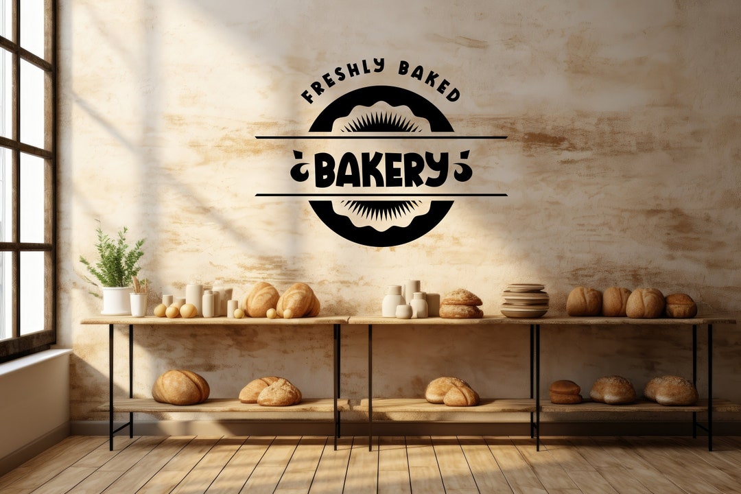 Bakery Shop Wall Decal,bakery Wall Decal,bakery Store Wall Sticker,shop ...