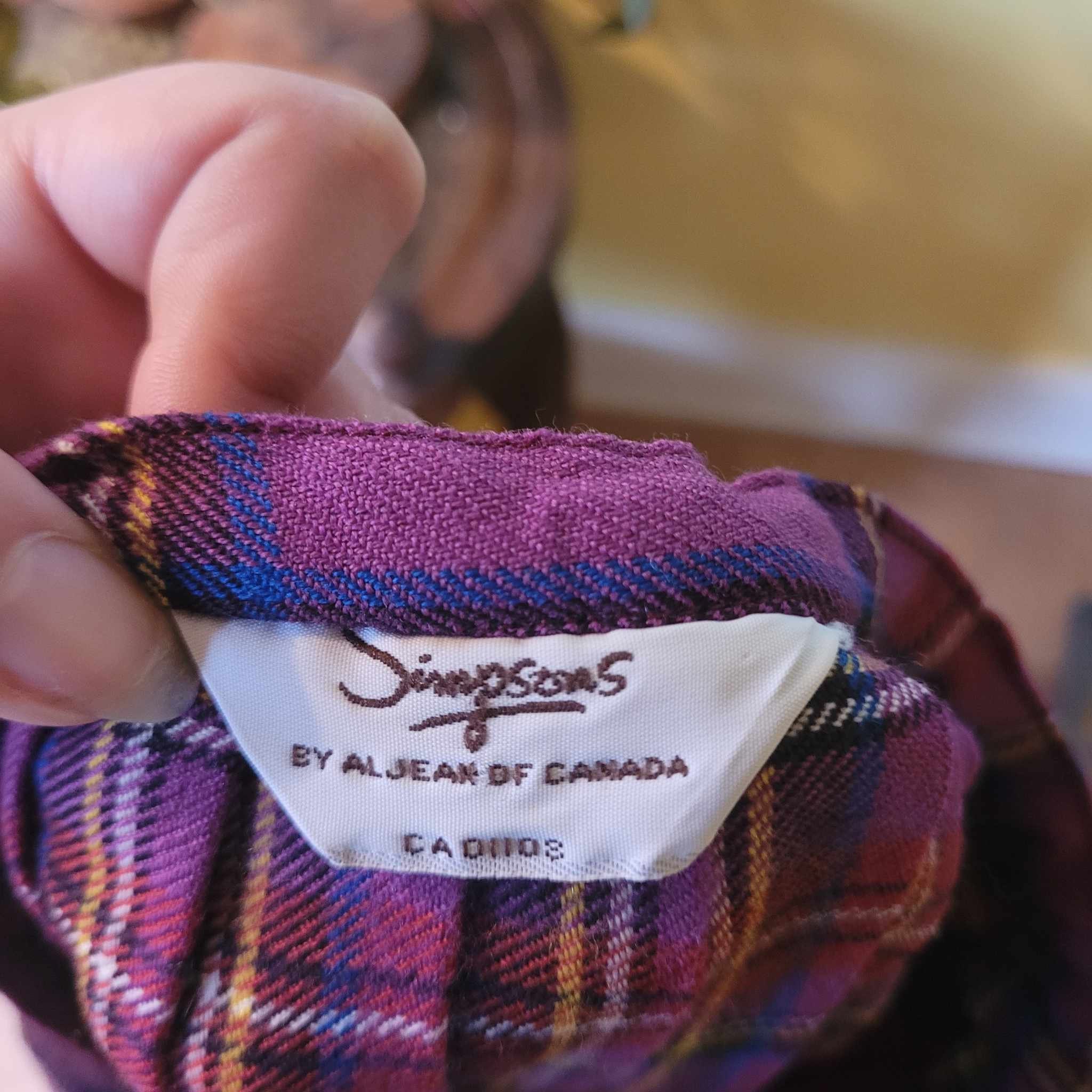 1960's Simpsons by Aljean Kilt Style Skirt in Magenta - Etsy