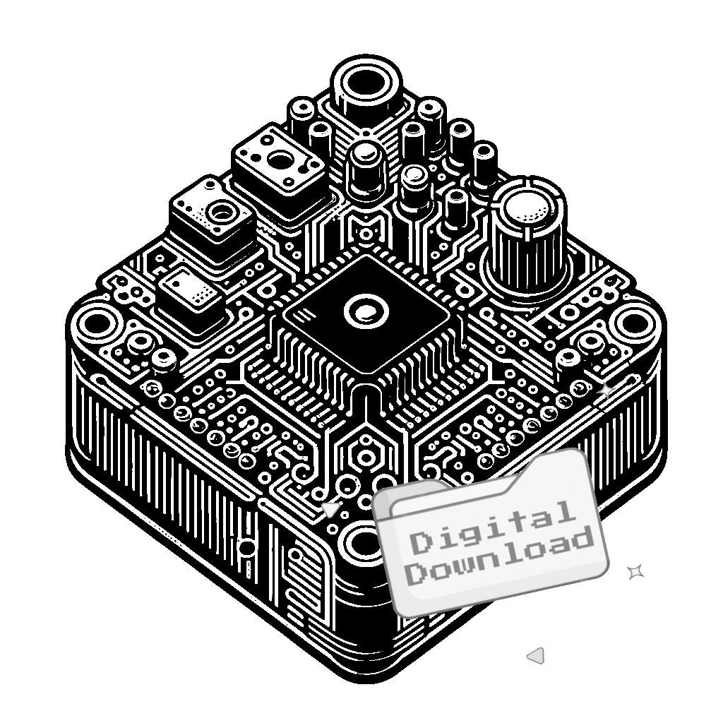 Circuit Board SVG Bundle - Etsy