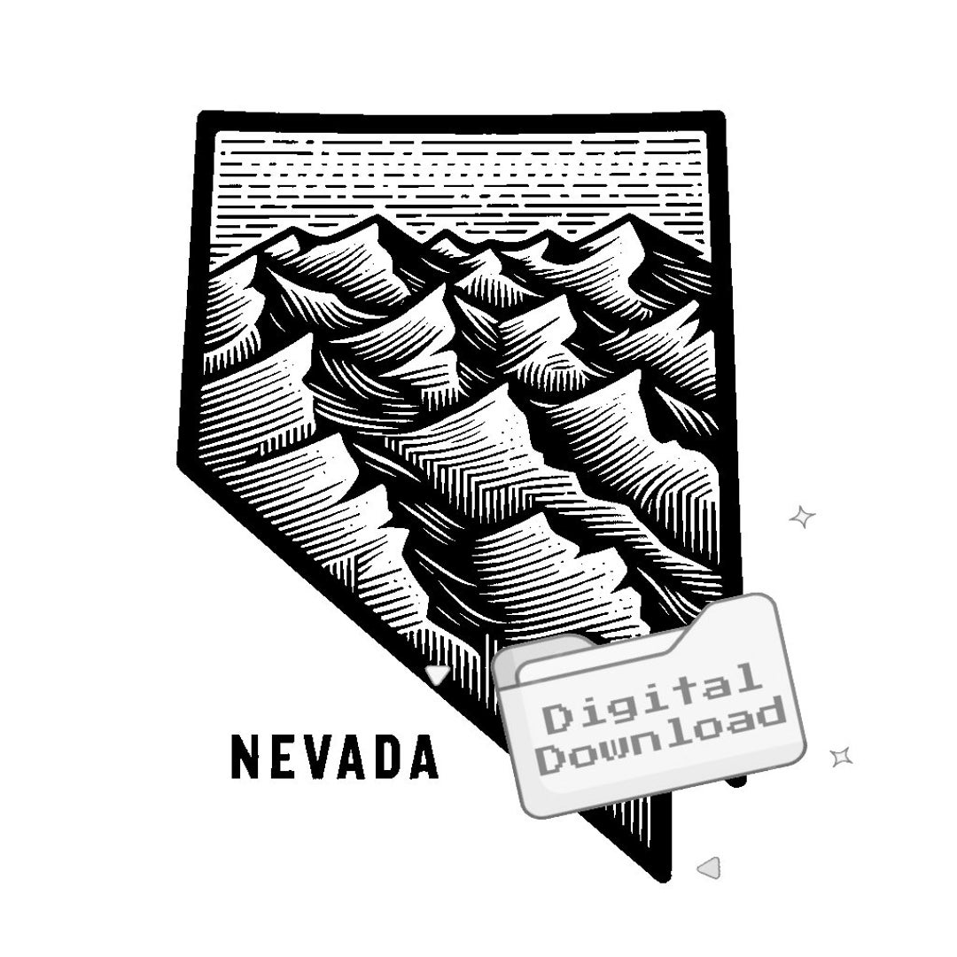 Nevada SVG Bundle - Etsy
