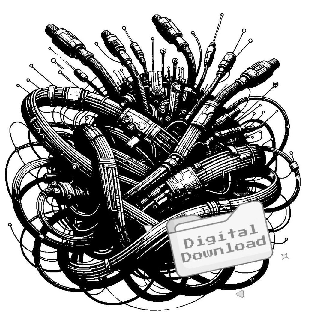 Wires SVG Bundle - Etsy