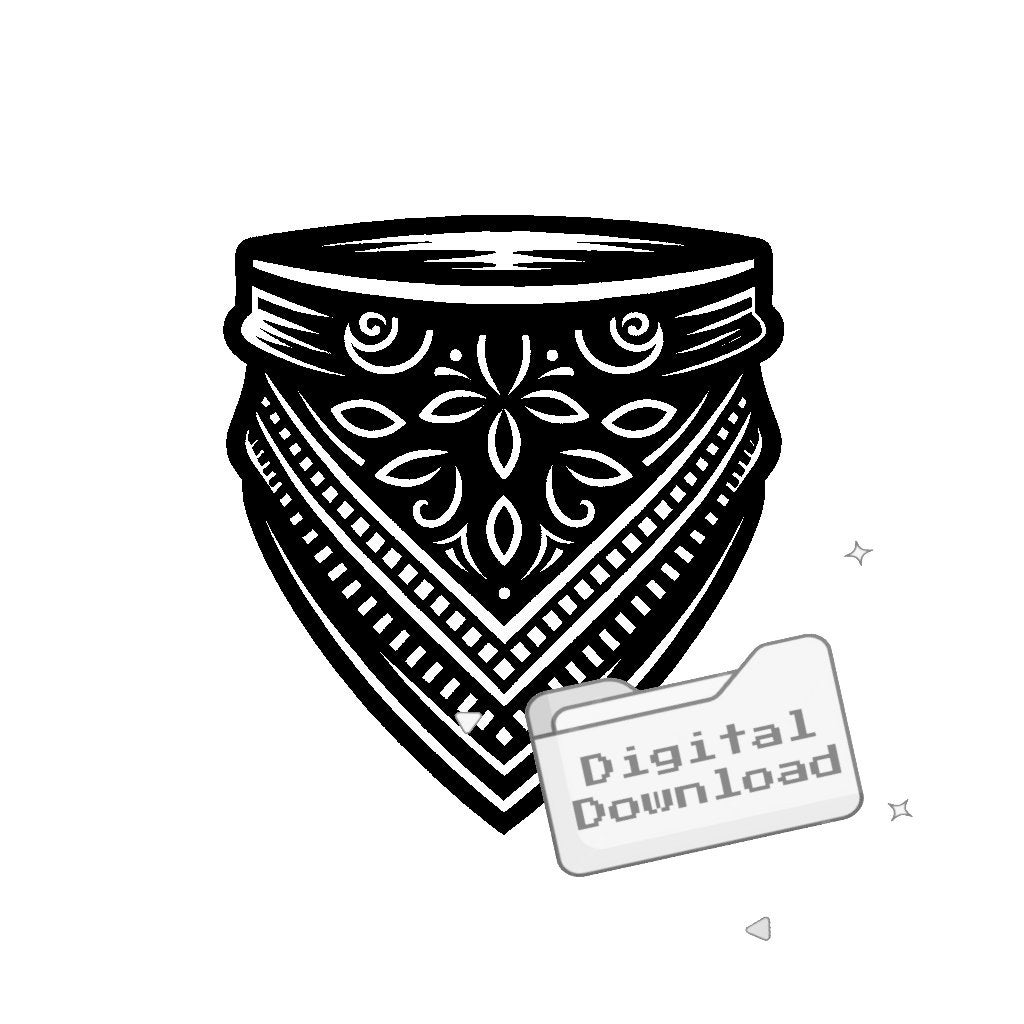 Bandana SVG Bundle - Etsy