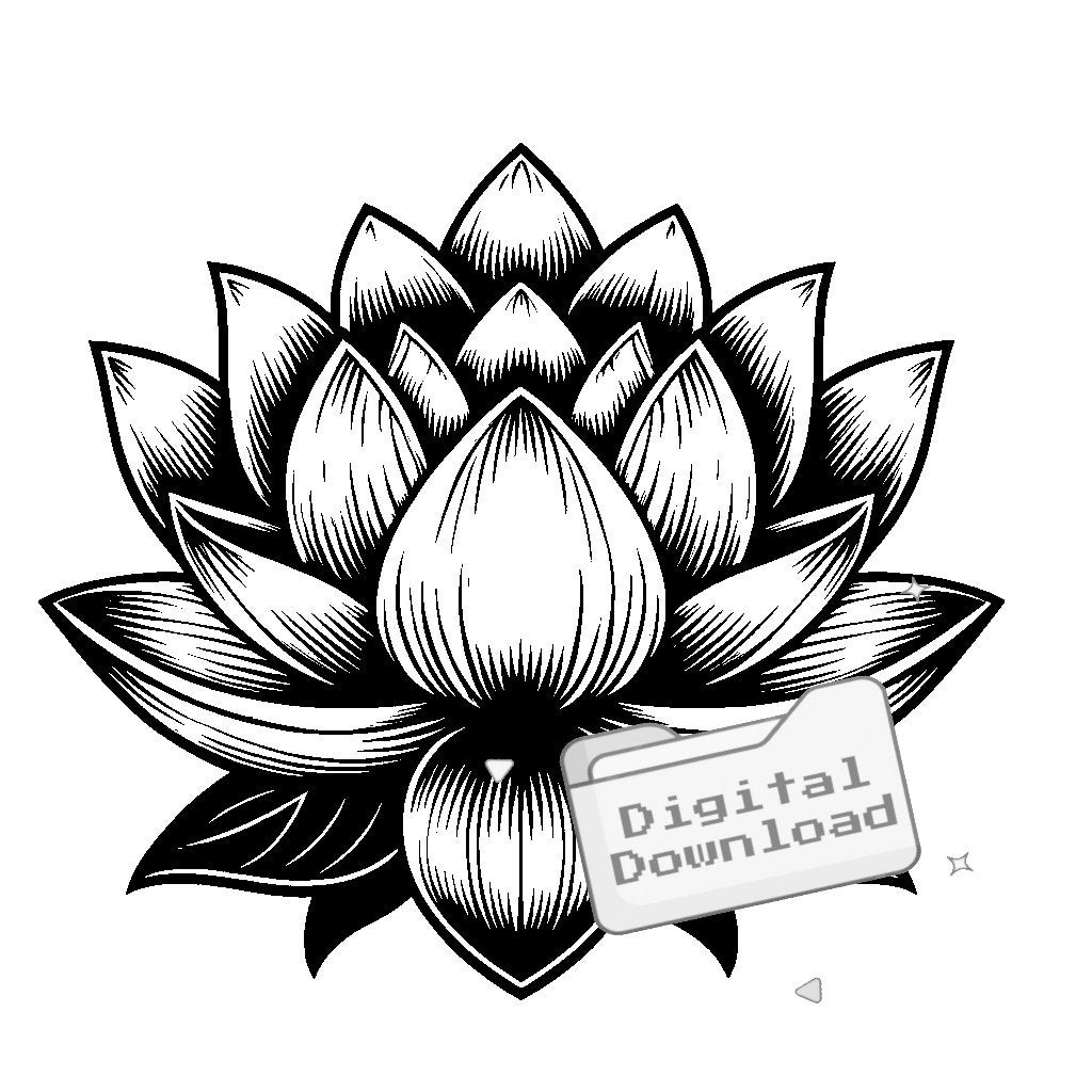 Lotus SVG Bundle - Etsy