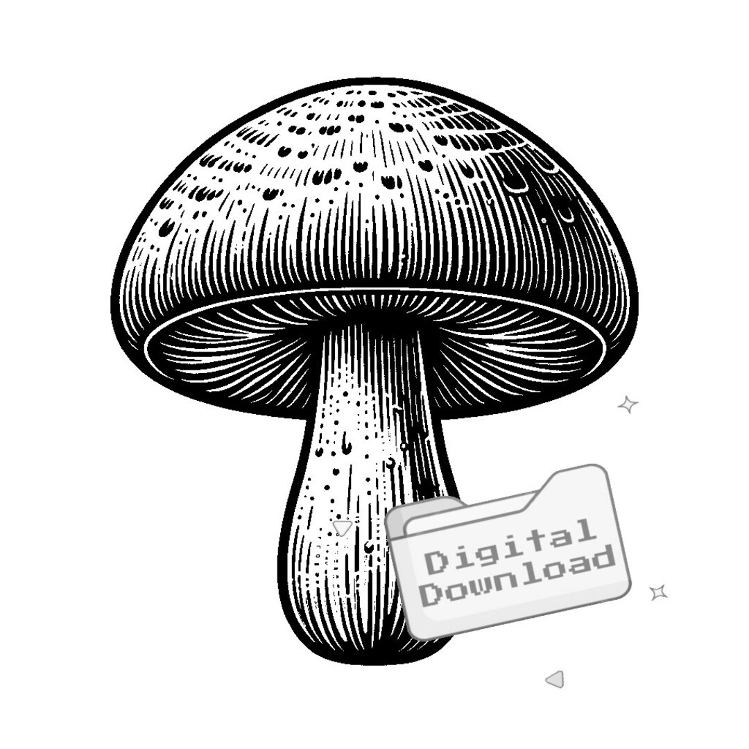 Mushroom SVG Bundle - Etsy