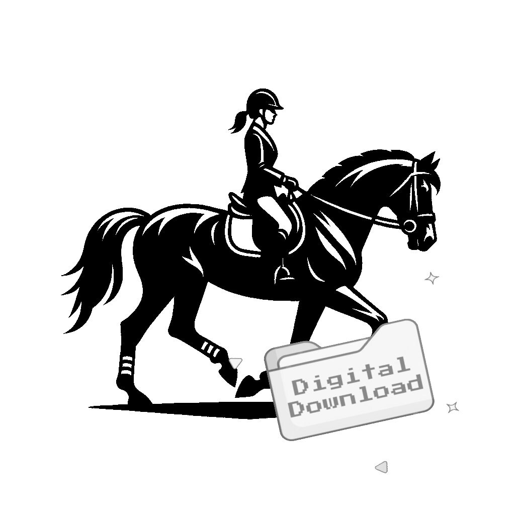 Horse Riding SVG Bundle - Etsy