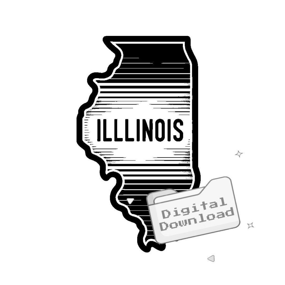 Illinois SVG Bundle - Etsy