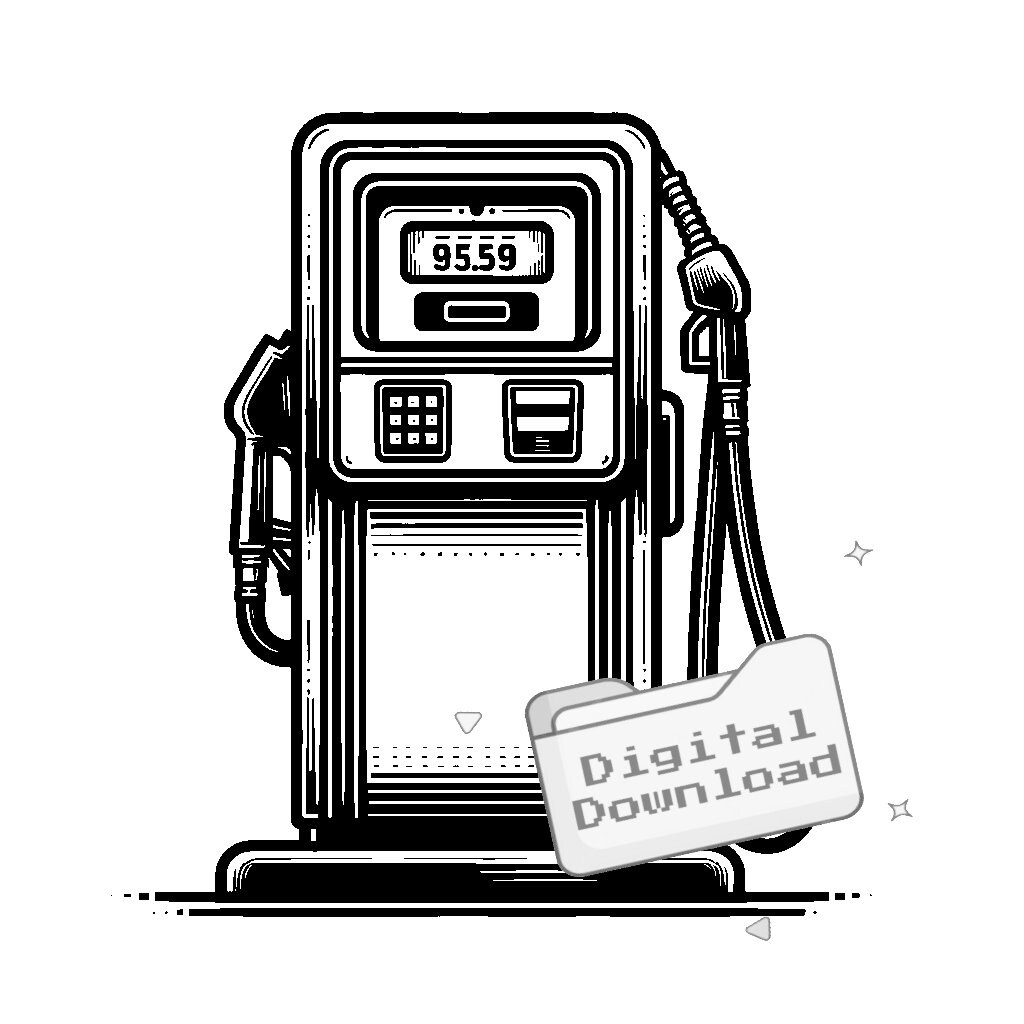 Gas Pump SVG Bundle - Etsy