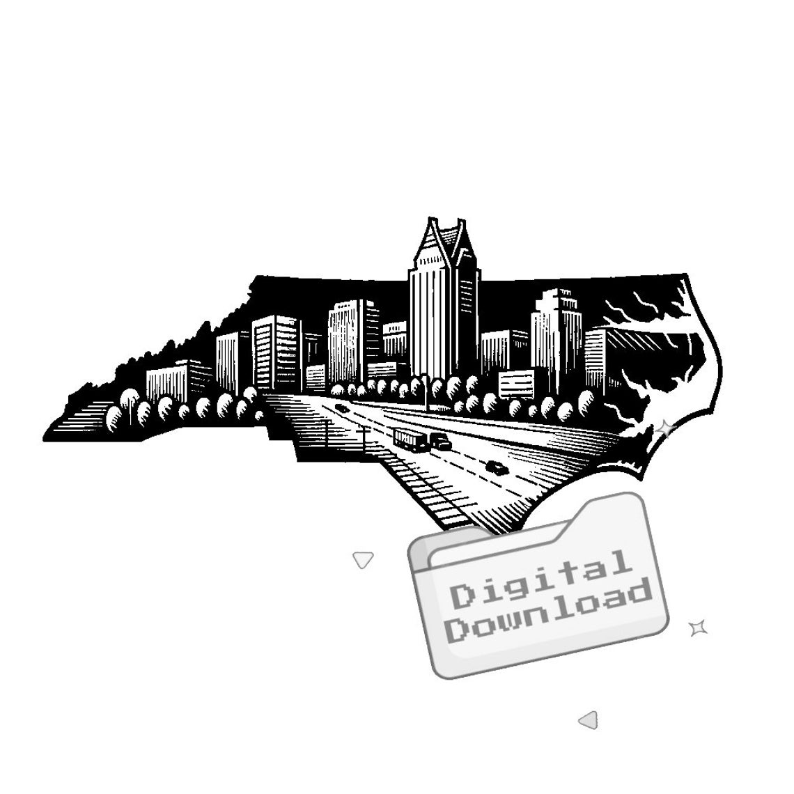 North Carolina SVG Bundle - Etsy
