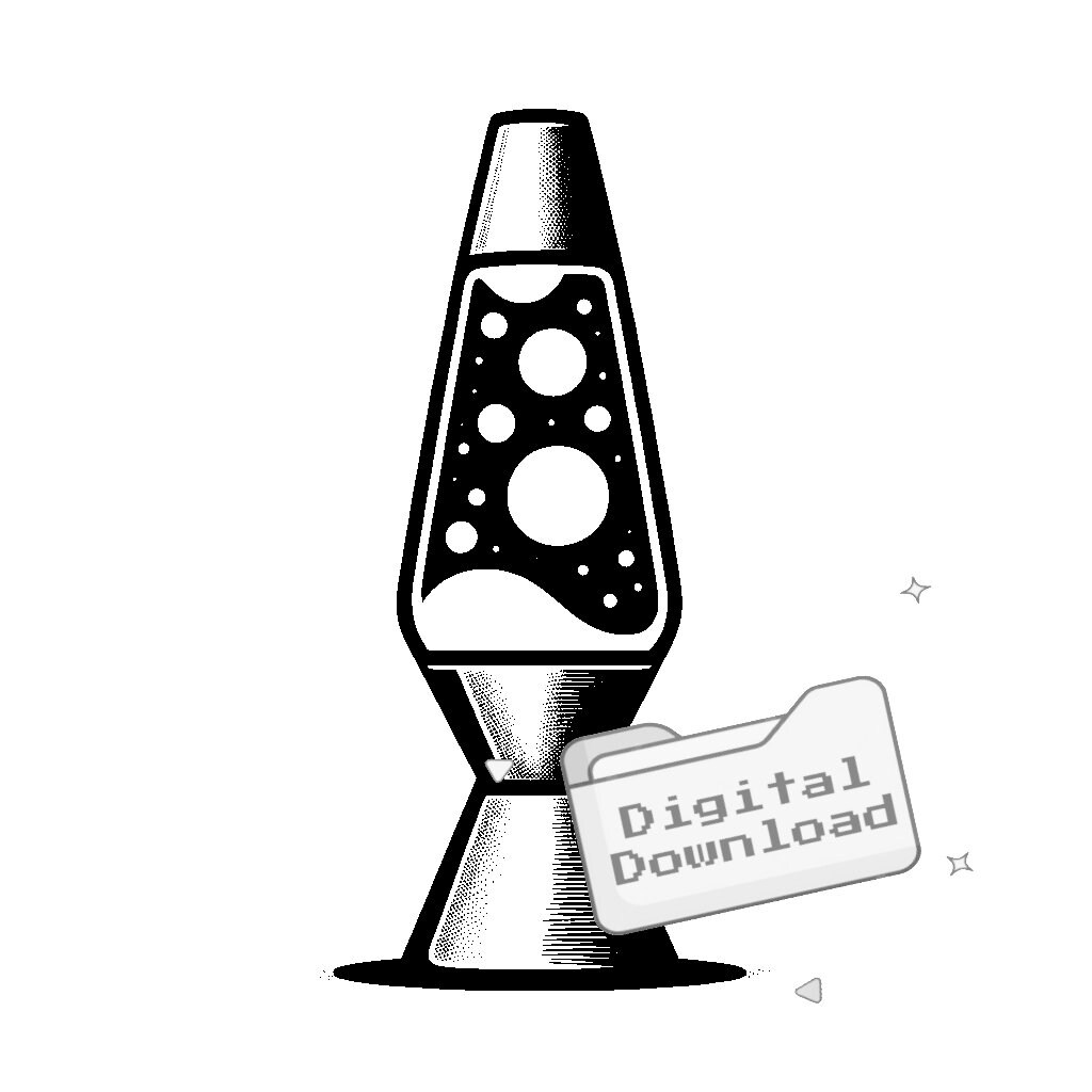 Lava Lamps SVG Bundle - Etsy