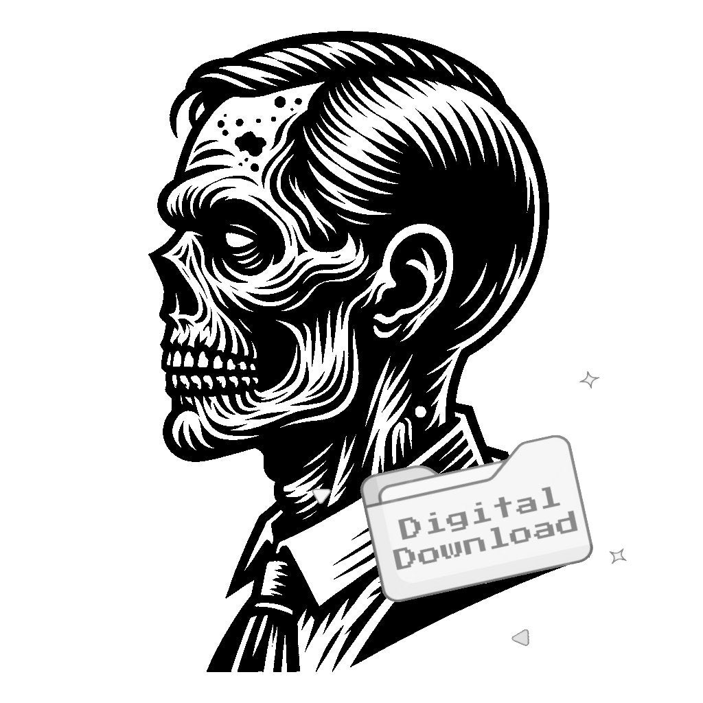 Zombie SVG Bundle - Etsy