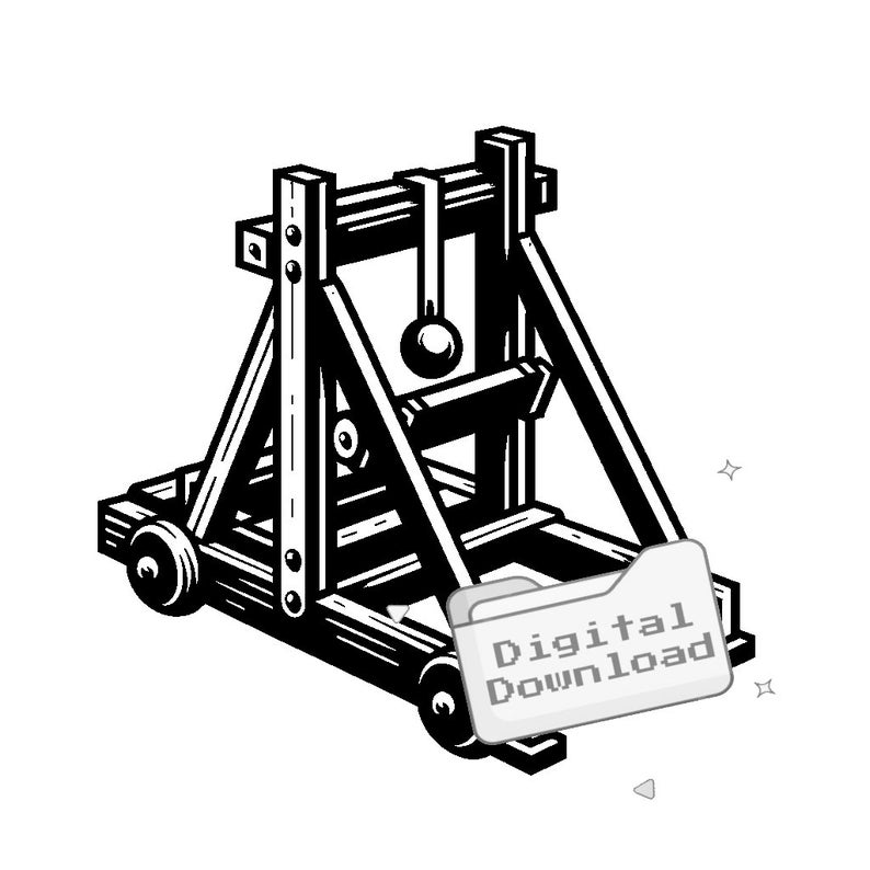 Catapult SVG Bundle - Etsy